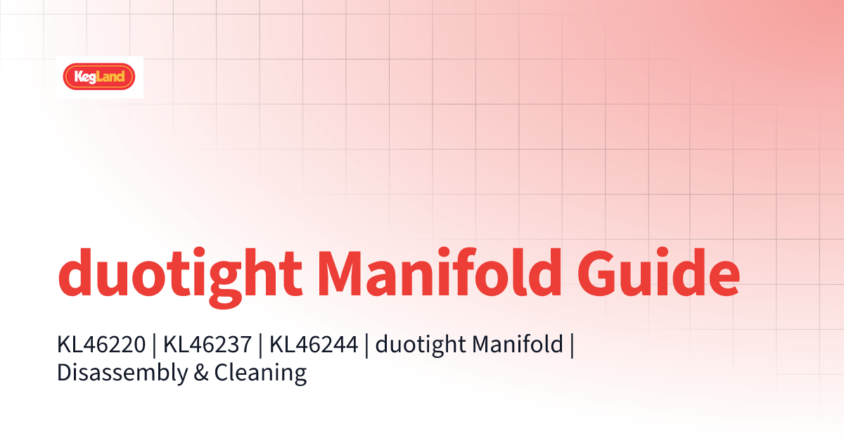 duotight Manifold Guide | Product Documentation
