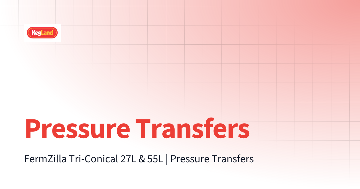 Pressure Transfers | Product Documentation