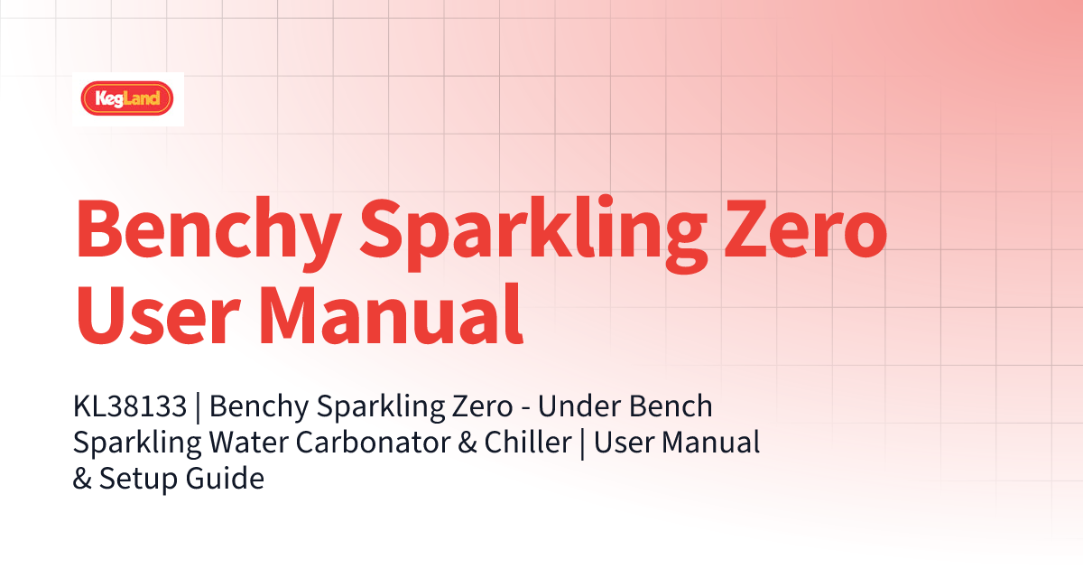 Benchy Sparkling Zero User Manual | Product Documentation