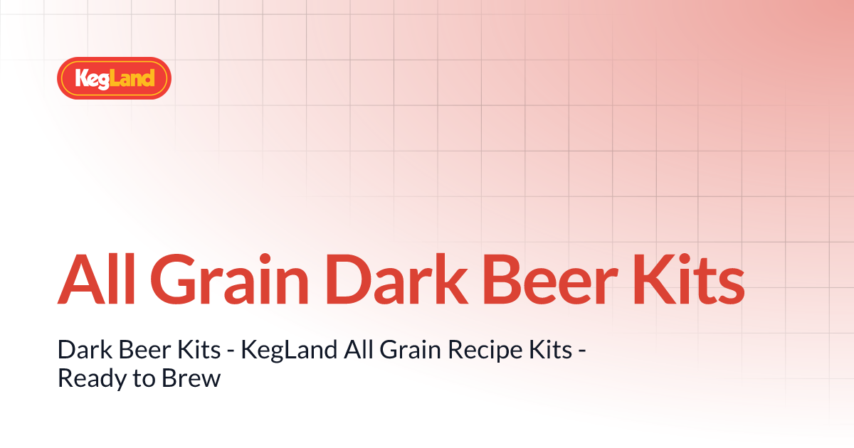 All Grain Dark Beer Kits | Recipes