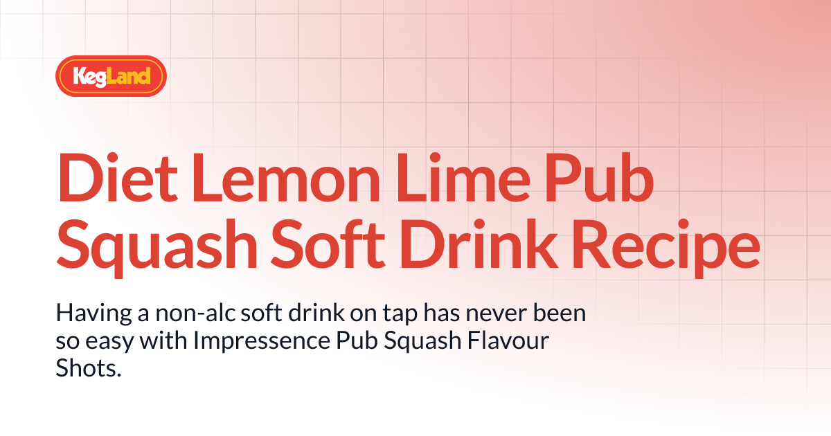Diet Lemon Lime Pub Squash Soft Drink Recipe | Recipes